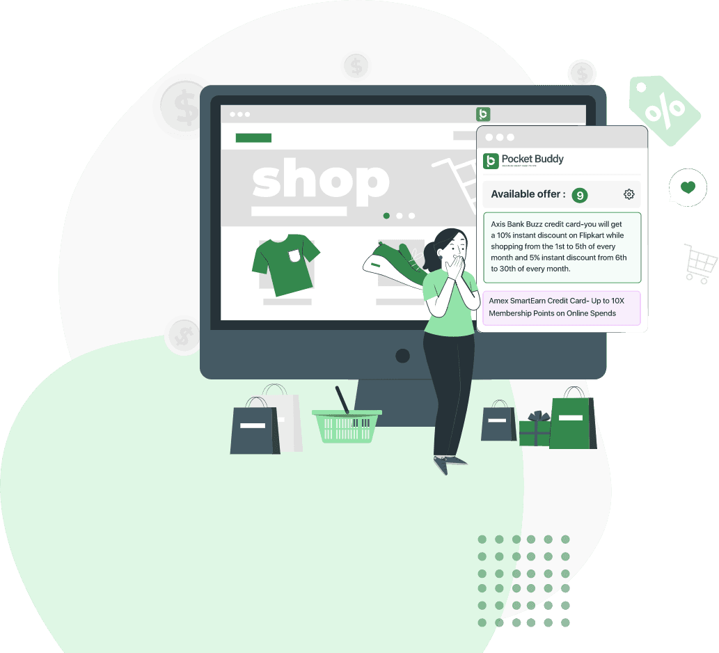 Pocket Buddy: Maximize Credit Card Points while shopping online